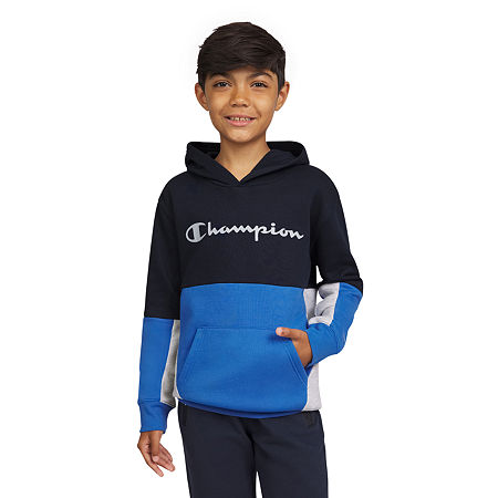Click here for Champion Big Kid Boys Long Sleeve Fleece Active Ho... prices