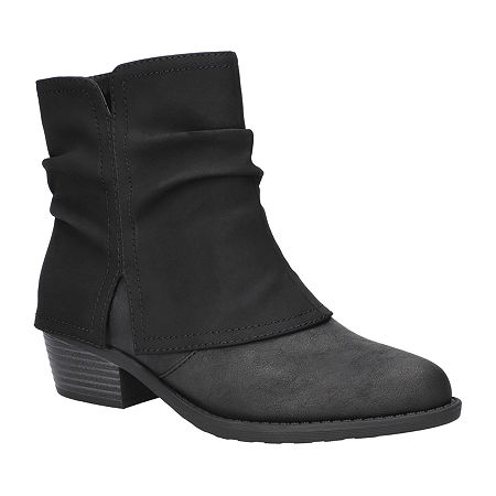 Womens Easy Street Kudos Block Heel Ankle Boots