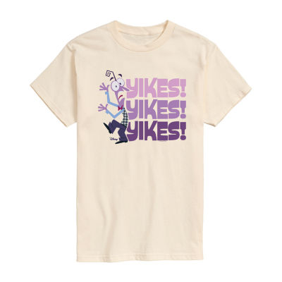 Mens Short Sleeve Inside Out 2 Graphic T-Shirt, Color: Beige - JCPenney