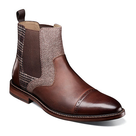 Click here for Stacy Adams Mens Finney Flat Heel Chelsea Boots  1... prices