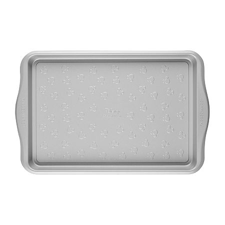 Farberware Bake with Mickey Mouse 10 x 15 Inch Nonstick Cookie Pan - Red
