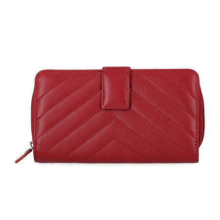 Click here for Mundi Tab Clutch Womens RFID Blocking Wallet  One... prices