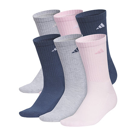 Click here for adidas Cushioned Womens 6 Pair Crew Socks  5-10  P... prices