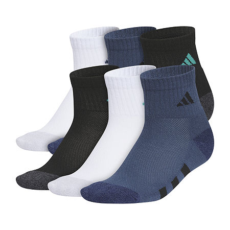 Click here for adidas Big Kid Boys 6 Pair Quarter Ankle Socks  Me... prices