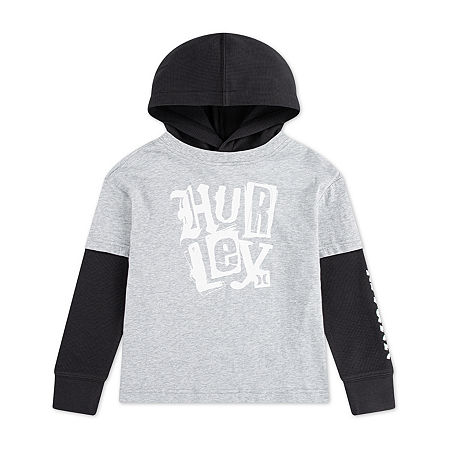 Click here for Hurley Big Kid Boys Hooded Long Sleeve Regular Fit... prices