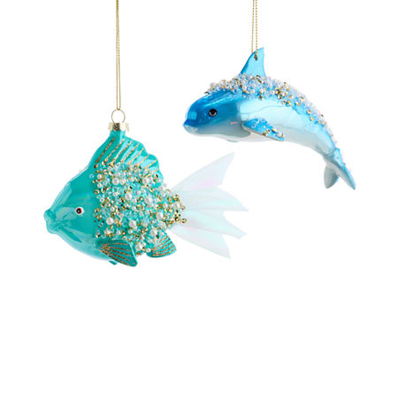 Click here for North Pole Trading Co. Dolphin And Fish Set Christ... prices