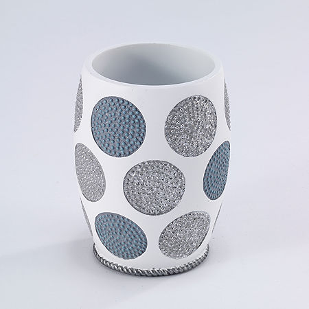 Click here for Avanti Dotted Circle Textured Resin Tumbler - Blue... prices
