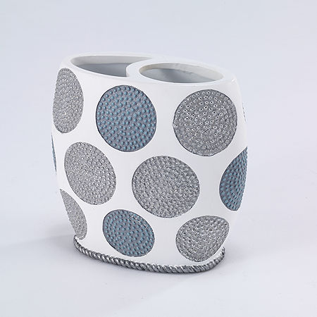Avanti Dotted Circles Toothbrush Holder