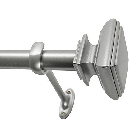 Click here for Decopolitan Square Adjustable Curtain 5/8 Rod  One... prices