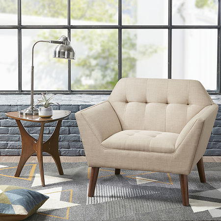 Click here for INK+IVY Newport Lounge Chair  One Size  Beige prices