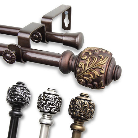 Click here for Rod Desyne Tilly â Adjustable Double Curtain Rod... prices