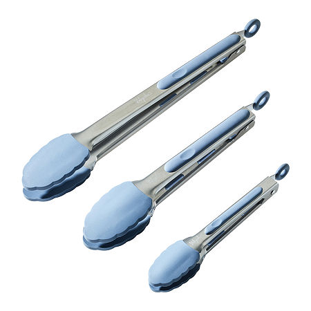 Click here for Ayesha Curry 3-pc. Locking Tongs Set  One Size  Bl... prices