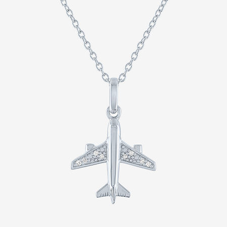 Click here for Diamond Accent Travel (G-H / I1-I2) Airplane Women... prices