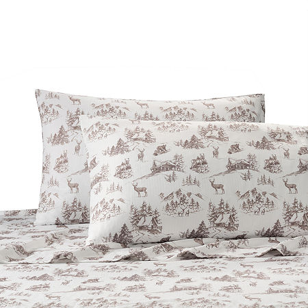 Click here for Bearpaw Polyester Flannel Sheet Set  JCPenney Excl... prices