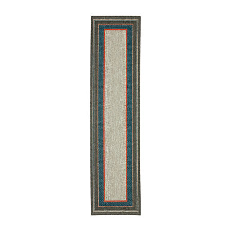 Click here for Covington Home Long Island Casual Border 22X90 Ind... prices