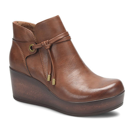 Click here for BOC by Born Womens Leonna Wedge Heel Booties  9 Me... prices