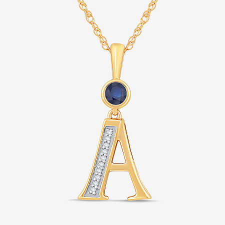 Click here for A Womens Lab Created Blue Sapphire 14K Gold Over S... prices