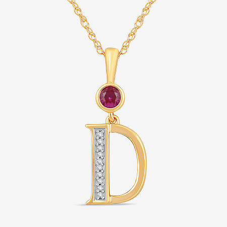 Click here for D Womens Lab Created Red Ruby 14K Gold Over Silver... prices