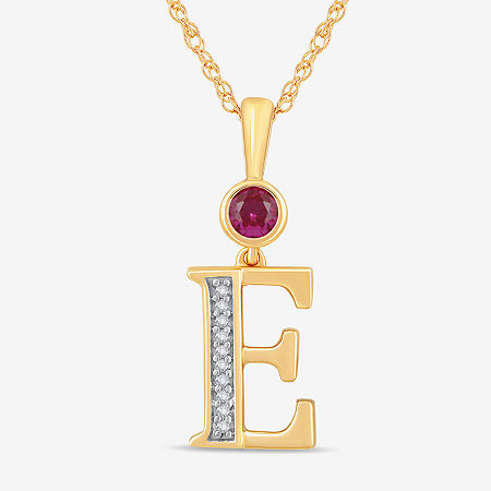 Click here for E Womens Lab Created Red Ruby 14K Gold Over Silver... prices