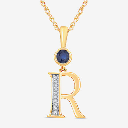 Click here for R Womens Lab Created Blue Sapphire 14K Gold Over S... prices