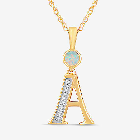 Click here for A Womens Lab Created White Opal 14K Gold Over Silv... prices