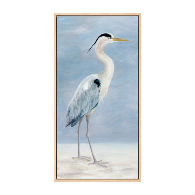 Streamline Art Coastal Calm Grand Framed Canvas Art, Color: Blue - JCPenney