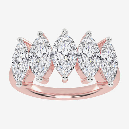 Click here for (G / Vs2-Si2) Womens 2 1/2 CT. T.W. Lab Grown Whit... prices