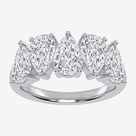 Click here for (G / Vs2-Si2) Womens 2 1/2 CT. T.W. Lab Grown Whit... prices