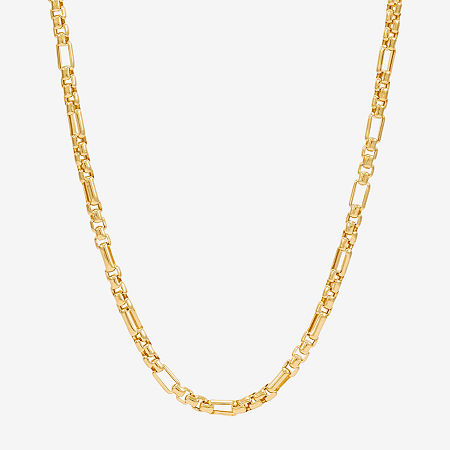 Click here for Womens 14K Gold 22 Inch Link Chain Necklace  One S... prices