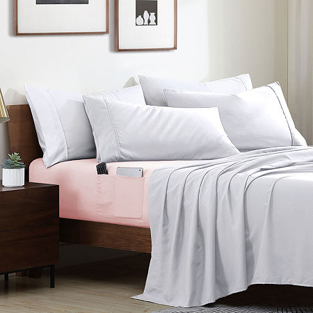 Click here for Swift Home Storage Pocket Wrinkle Resistant Fitted... prices
