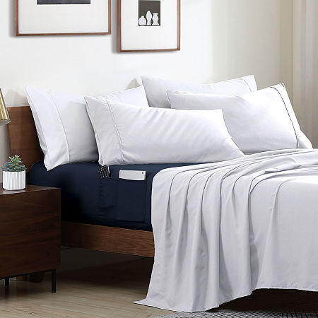 Click here for Swift Home Storage Pocket Wrinkle Resistant Fitted... prices