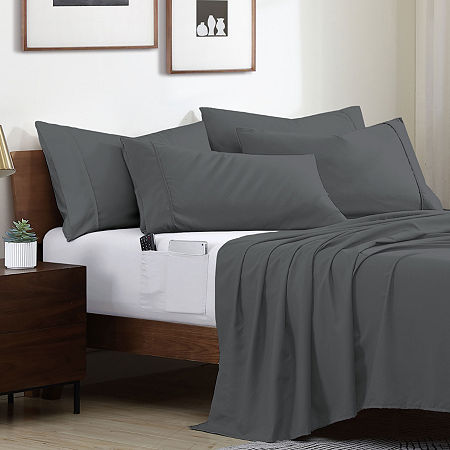 Click here for Swift Home Storage Pocket Wrinkle Resistant Fitted... prices