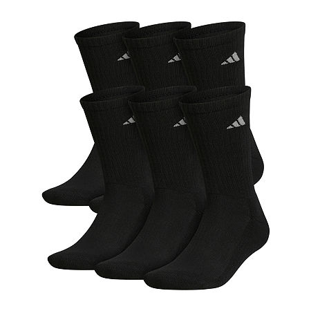 Click here for adidas Mens 6 Pair Crew Socks  10-13  Black prices