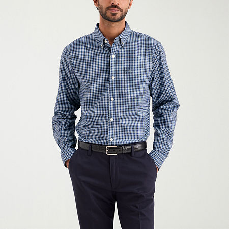 Click here for Dockers Stain Defender Mens Long Sleeve Cuffed Sle... prices