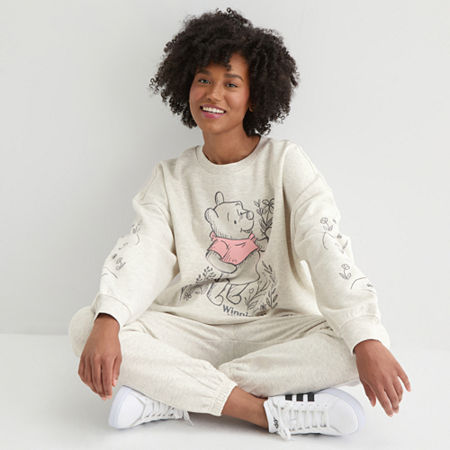 Click here for Womens Juniors Crew Neck Long Sleeve Embroidered W... prices