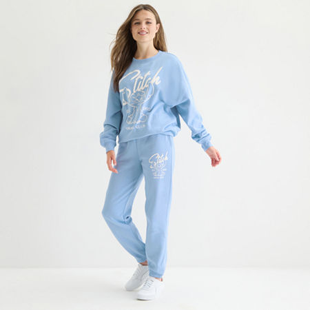Click here for Stitch Jogger Womens Cuffed Mid Rise Lilo & Stitch... prices