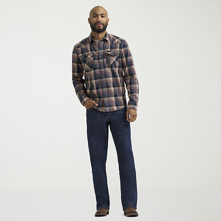 Click here for Wrangler Broken Twill Mens Long Sleeve Regular Fit... prices