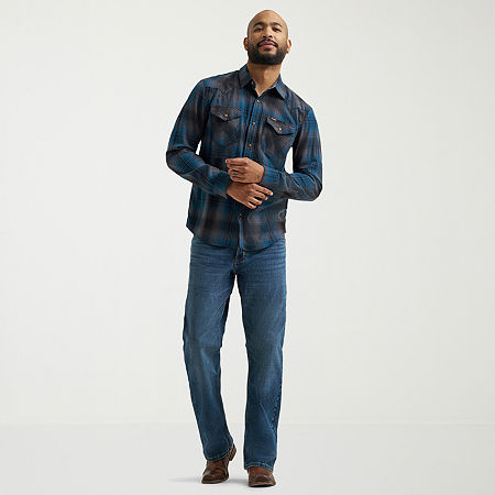 Click here for Wrangler Broken Twill Mens Long Sleeve Regular Fit... prices