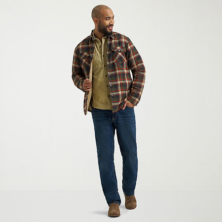 Click here for Wrangler Sherpa Lined Mens Long Sleeve Regular Fit... prices