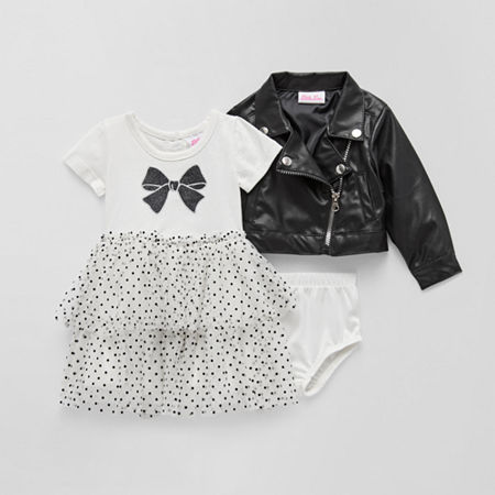 Click here for Little Lass Baby Girls 3-pc. Jacket Dress  12 Mont... prices
