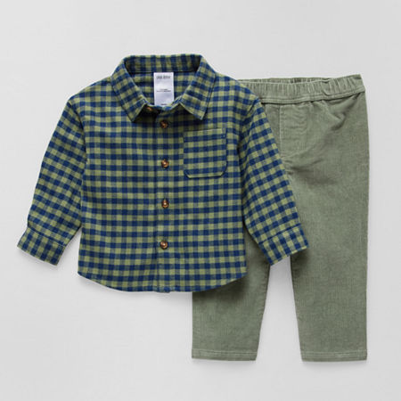 Click here for Okie Dokie Baby Boys 2-pc. Pant Set  18 Months  Gr... prices