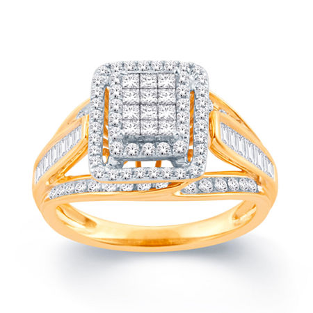 Click here for Womens 1 CT. T.W. Natural White Diamond 10K Gold S... prices