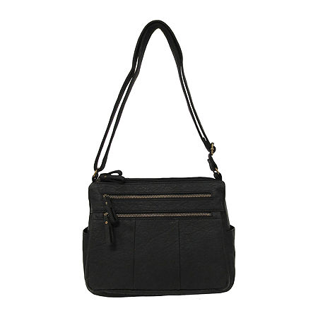 Click here for Bueno of California Medium Double Zip Crossbody Ba... prices