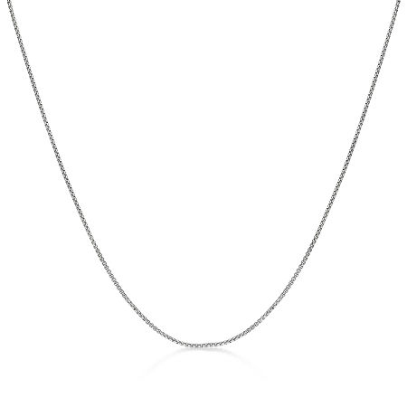 Click here for Mens Stainless Steel 18 2mm Round Box Chain  One S... prices