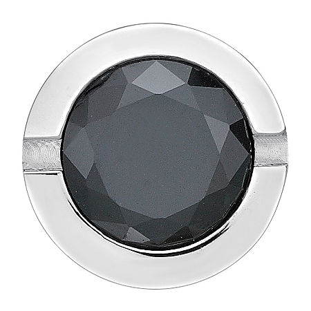 Click here for Mens Black and White Cubic Zirconia Stainless Stee... prices