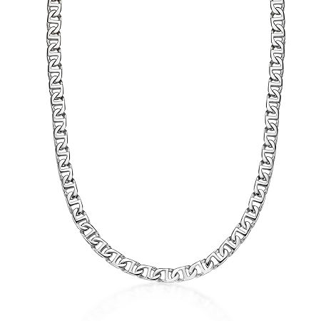Click here for Mens Stainless Steel 10mm Marine Link Chain  One S... prices