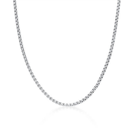 Click here for Mens Stainless Steel 24 Inch Box Chain Necklace  O... prices