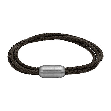 Click here for Mens Stainless Steel Wrap Bracelet  One Size prices