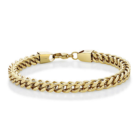 Click here for Mens Sterling Silver 9 1/2 Inch Solid Wheat Chain... prices
