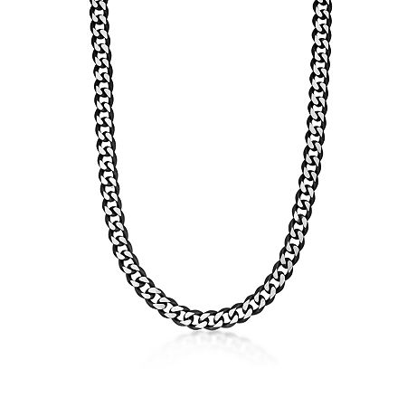 Click here for Stainless Steel Solid Curb Chain Necklace  One Siz... prices
